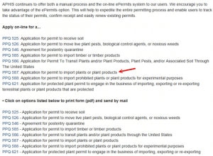 HOW TO GET THE IMPORT PERMIT IN USA - BOTGarden